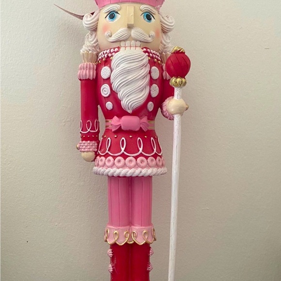 peppermint square | Holiday | Pink Christmas Pastel Nutcracker | Poshmark